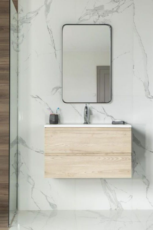 Simena 30" Oak Bathroom Cabinet – Westchester Tile & Marble
